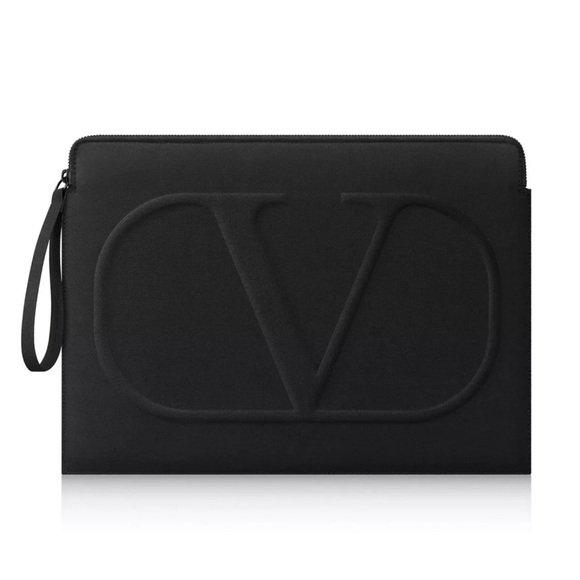 Valentino | Other | New Valentino Beauty Laptop Pouchbag Case Black ...